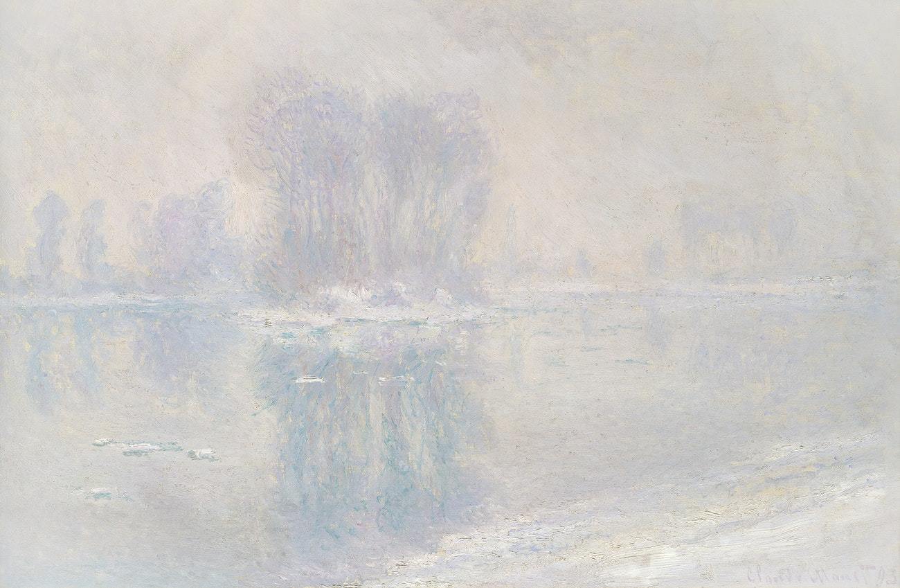 Ice Floes (1893) by Claude Monet – Abiding Prints